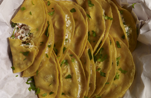 Story Goes... Governor Shrimp Tacos - Pati Jinich