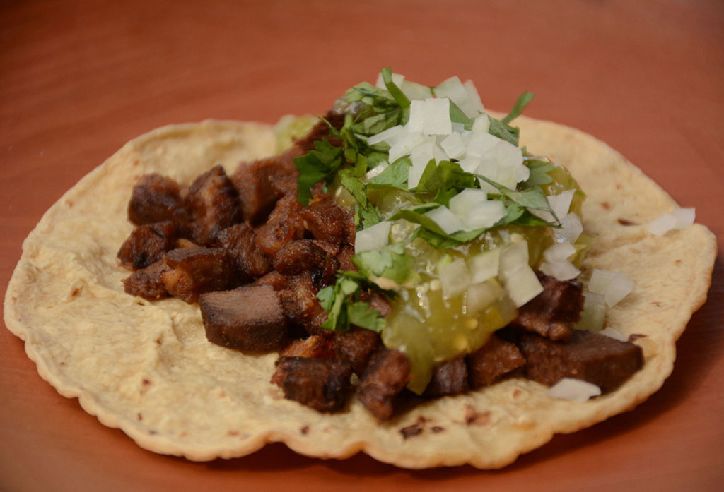Warm Nopalitos with Sauteed Corn and Guajillo - Pati Jinich