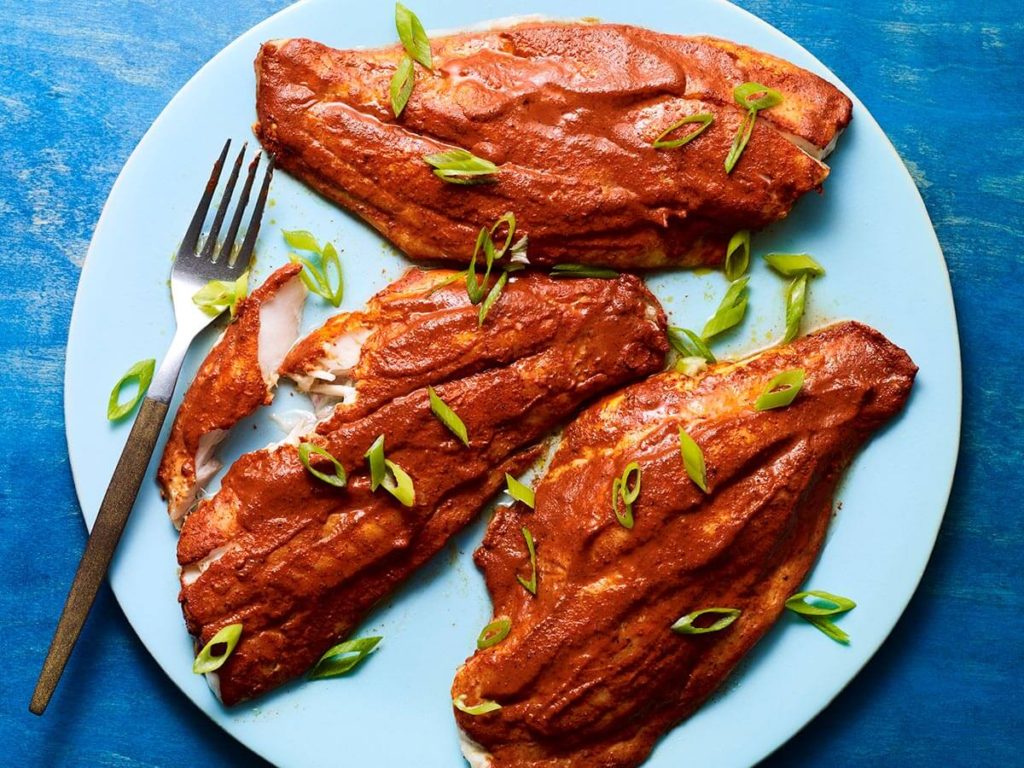 Achiote Rubbed Fish - Pati Jinich