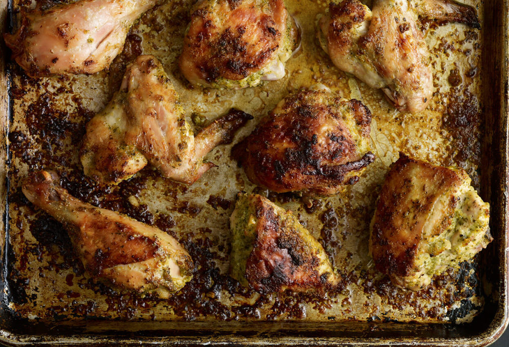 Oaxacan Chicken with Oregano and Garlic - Pati Jinich