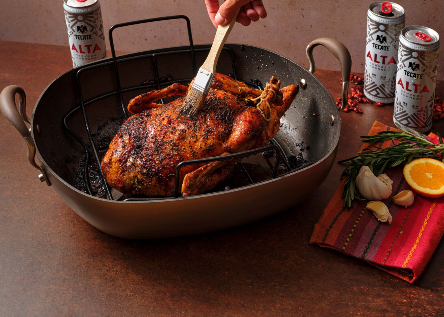 Spicy Honey, Garlic and Orange Roasted Duck - Pati Jinich