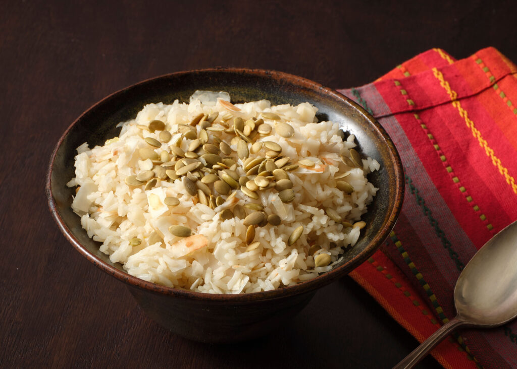 Chorizo Black Rice - Pati Jinich